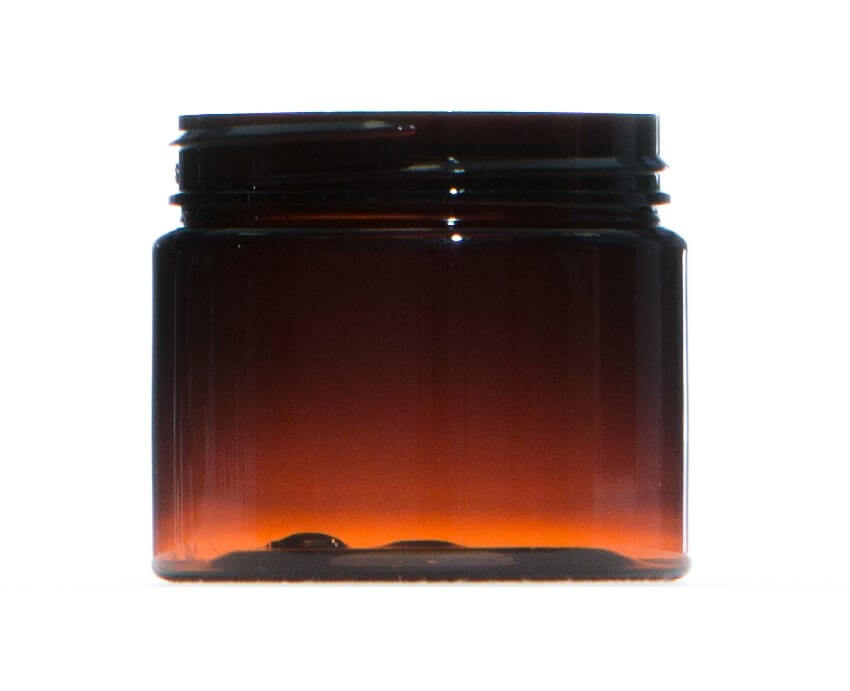 100ml Amber PET Straight Sided Jar, 70/400 - BlueSky Solutions